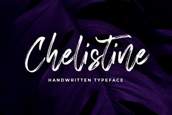 Chelistine Script Font - All Free Fonts