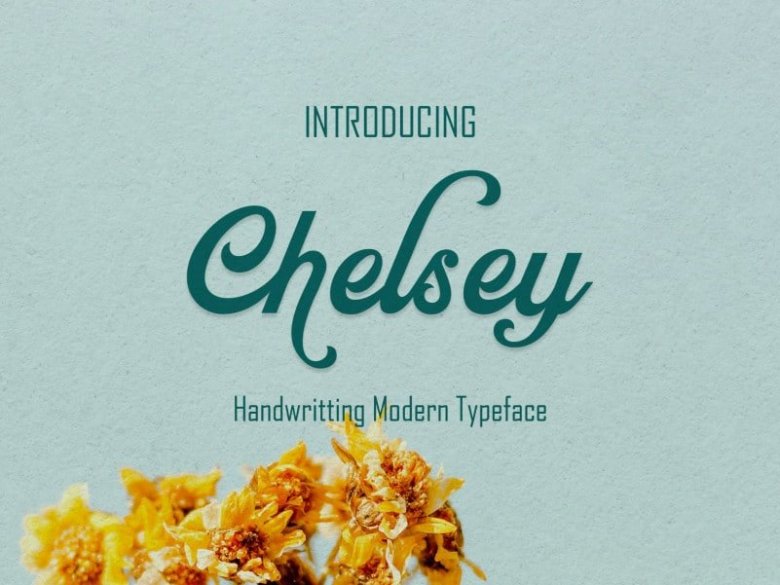 Chelsey Font Free - All Free Fonts